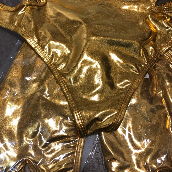 imOgen | Intimates & Sleepwear | Nwt Black Faux Leather Hollow Cage ...